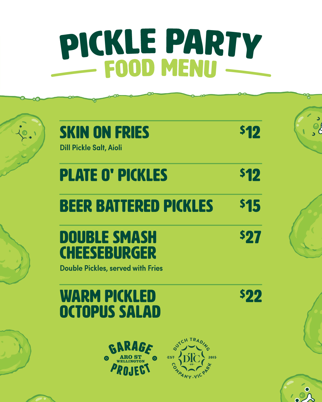 Garage Project Pickle Party | DTC -Dutch Trading Co